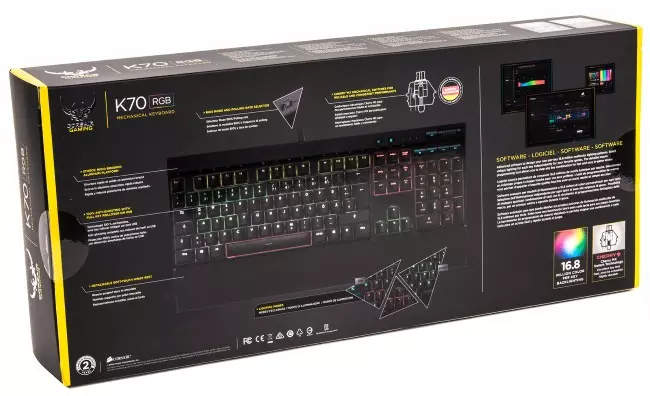 Corsair Gaming M65 RGB og K70 RGB: Ny familie av manipulatorer i gjenkjennelig design 10080_1