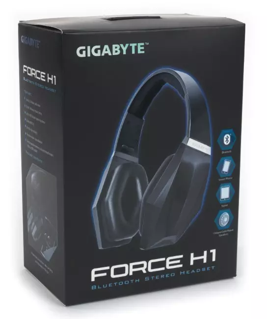 Gigabyte Force H1: Predouted Bluetooth heatset mo masini feaveaʻi 10081_1
