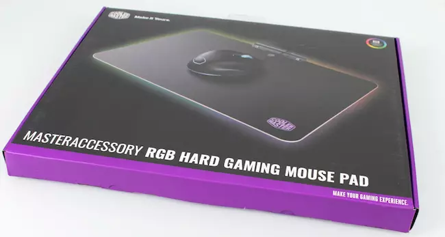 Backlit Mat - Cooler MasterAccessory RGB Hard Gaming Mouse Pad 10794_1