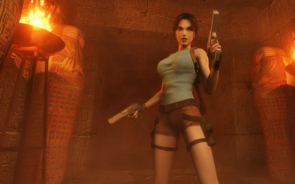 Dropper of male hearts and heroine of the conveyor. Remember the Tomb Raider series. Part one 107_1