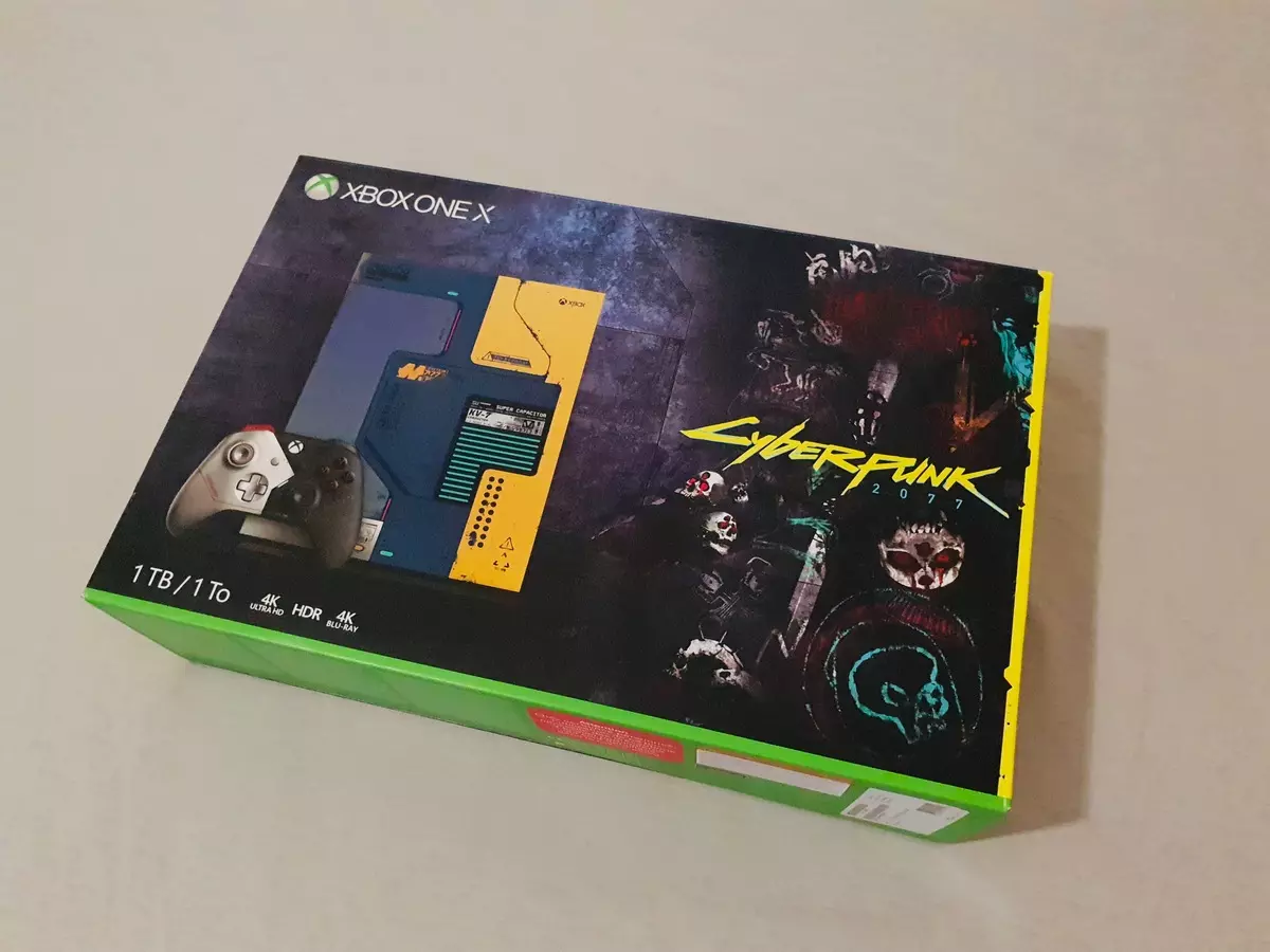 Cyberpunk se deja isit la - nou konsidere soti nan tout kote Xbox Youn X nan style la nan Cyberpunk 2077 11674_2