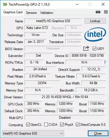 Dell Inspiron 15 (7567): odav mängude sülearvuti 12086_6