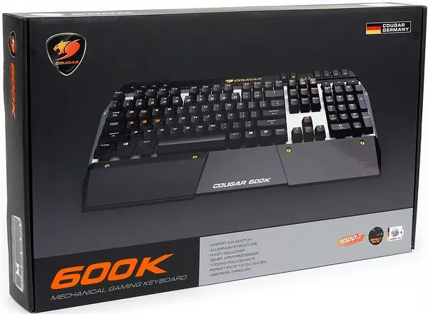 Keyboard Mekanike Keyboard Pumë 600k: Cuts off unnecessary 12376_1