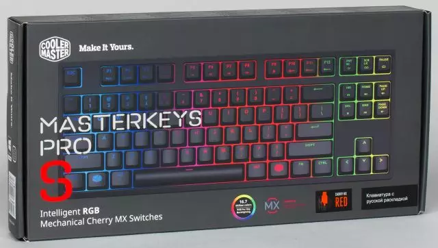 Game Keyboard Cooler Master MasterKeys PRO S RGB - 