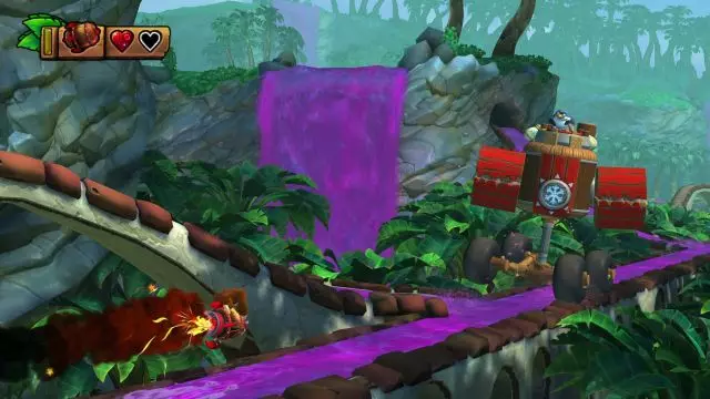 Donkey Kong Country: Tropical Freeze (switch) - Mga pista opisyal sa taglamig sa isang mamahaling resort 13296_5