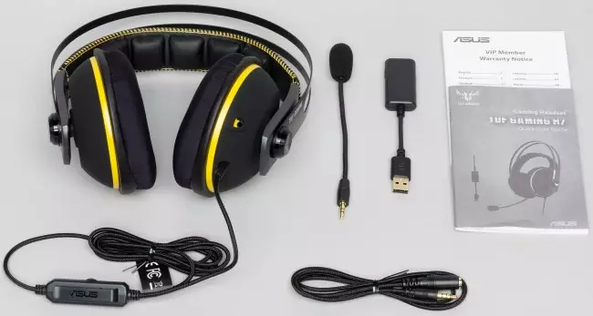 Assus Tuf Gamting H7 - Gaming Headset mo PC ma faamafanafanaga 1335_2