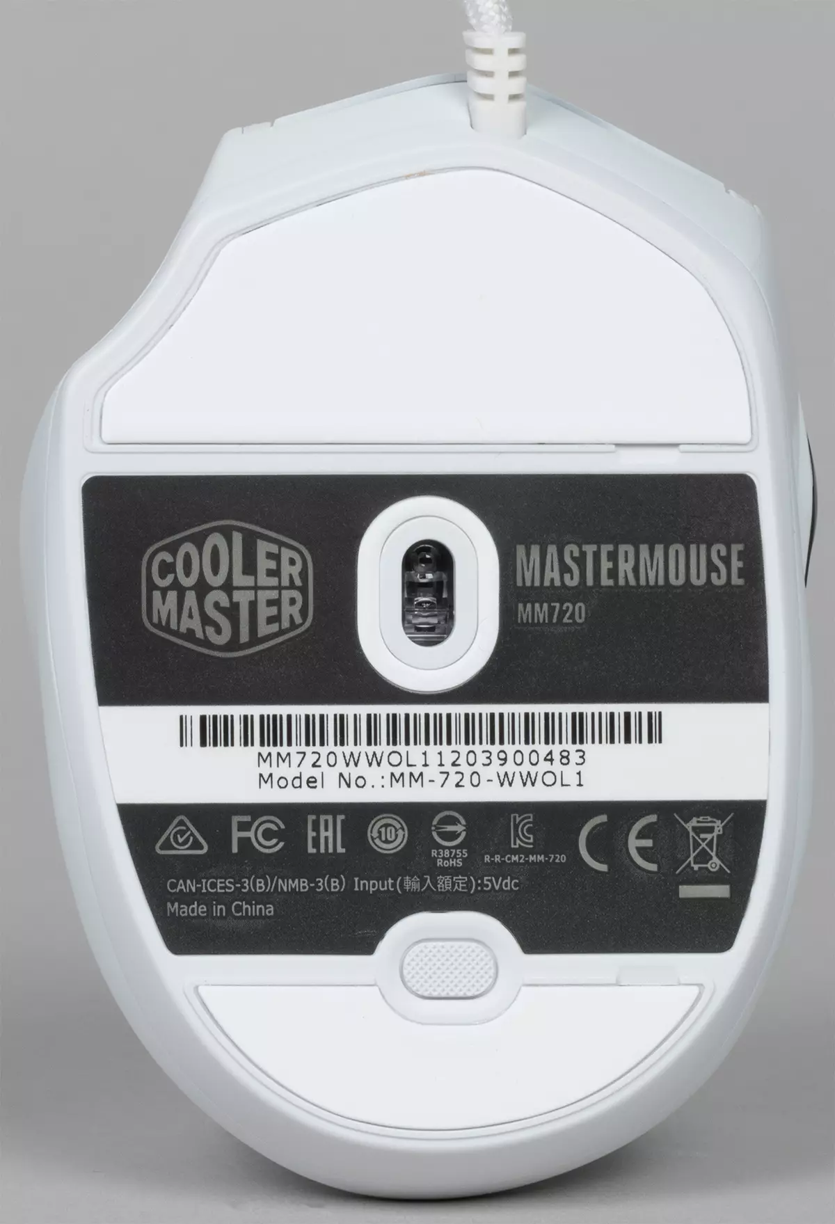 Total 49 grams! Overview of the Ultralight Play Mouse Cooler Master MM720 133_10