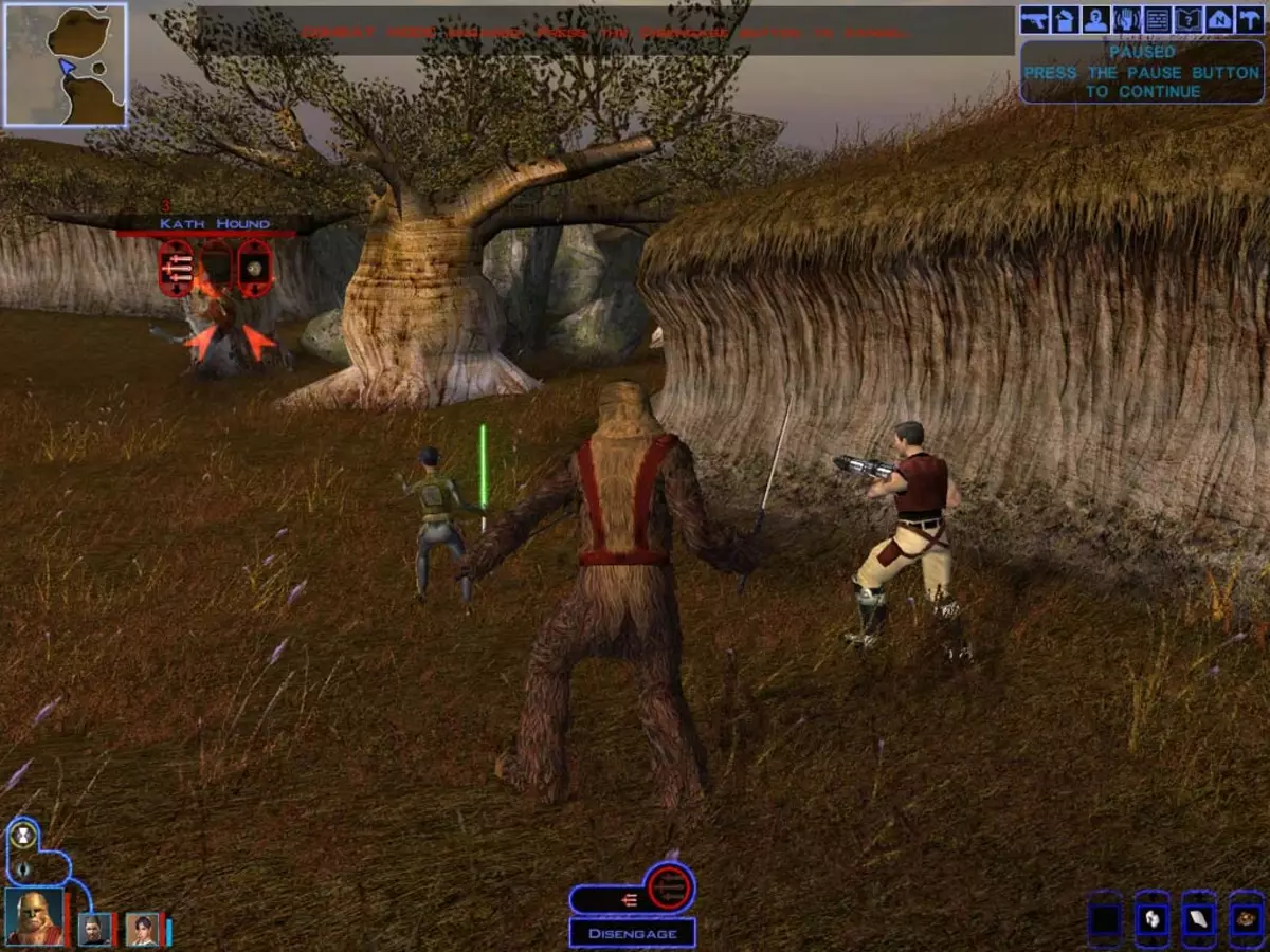 Minangka bioware nggawe game paling apik ing perang bintang. Elinga Star Wars: Ksatria Republik Lama 1350_6