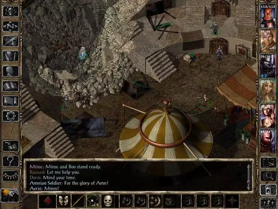 Լավագույն խաղը Bioware խաղ. Հիշեք Baldur's Gate 2-ը. AMN- ի ստվերները 1351_2