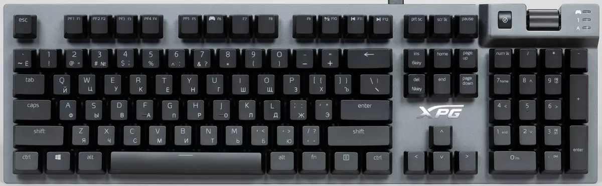 I-Game Keyboard XPG Summener. Konke kufaka phakathi 135_3