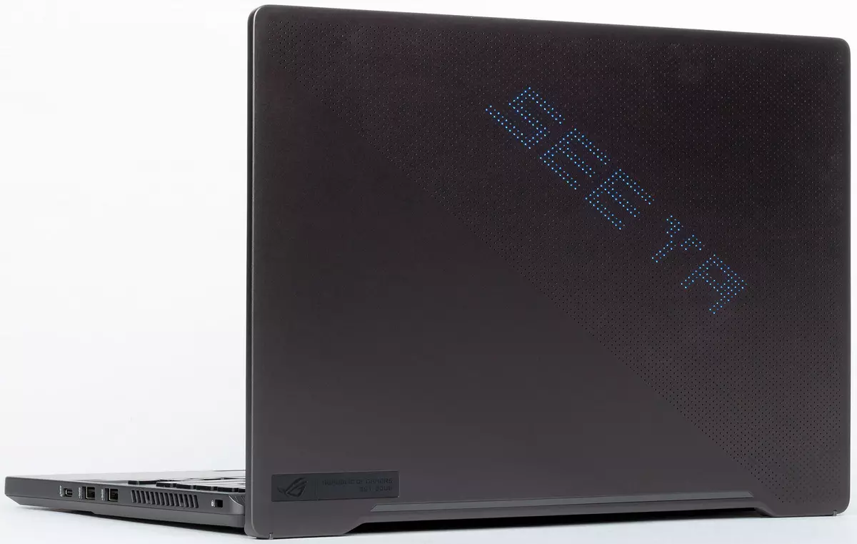 Asus Rog Zephyrus G14 GA401IV laptop: kompakt en tagelyk heul produktyf model mei anime matrix image display 138_16
