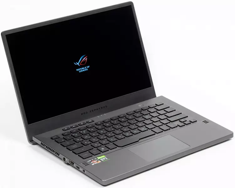 Asus Rog Zephyrus G14 GA401IV laptop: kompakt en tagelyk heul produktyf model mei anime matrix image display 138_6