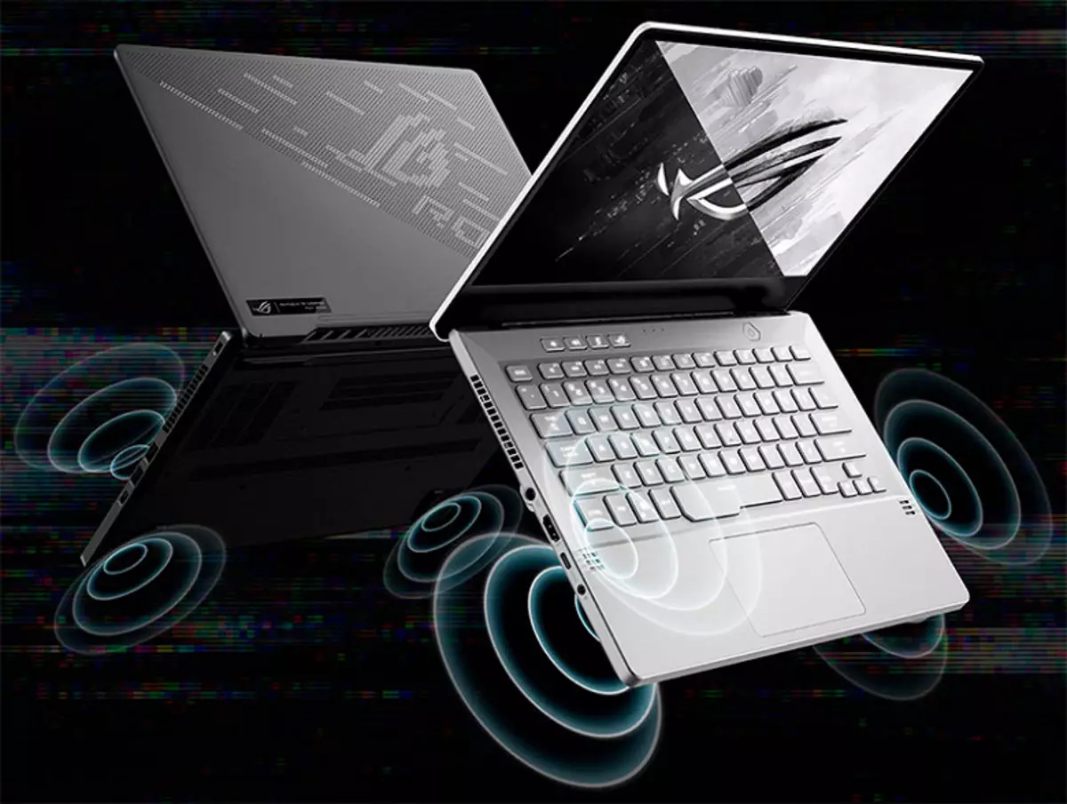 Asus Rog Zephyrus G14 GA401IV Laptop: compact și în același timp modelul foarte productiv cu afișaj de imagine anime matrice 138_61