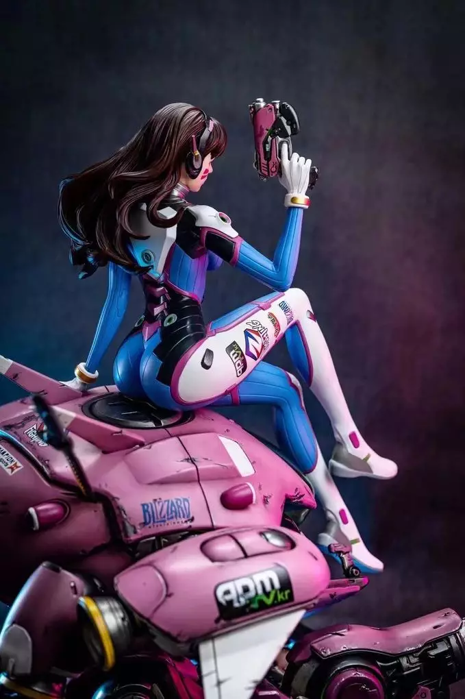 Beleza e exoesqueleto - representado por unha figura de diva de overwatch, que se pode excretar 14068_3