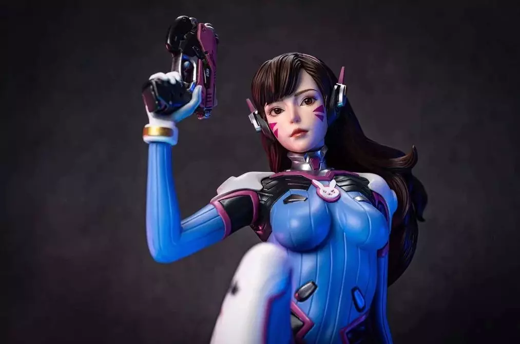 Beleza e exoesqueleto - representado por unha figura de diva de overwatch, que se pode excretar 14068_5