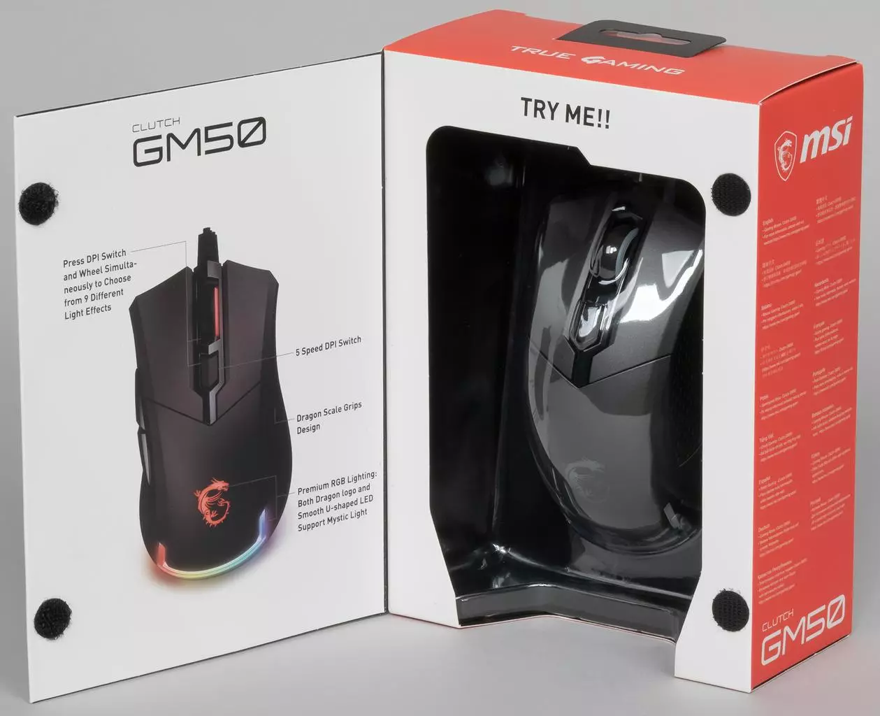 Overview MSI Clutch GM50 Game Mouse 140_2