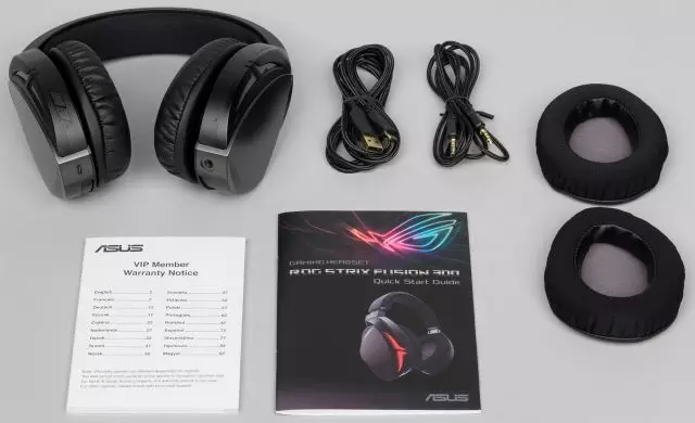 Asus Rog Strix Fusion 300 - игри слушалки со повеќеканални виртуелизација поддршка 14294_3