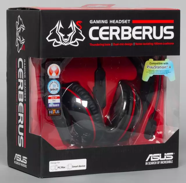 Asus Ceridus kev ua haujlwm headset 14546_1