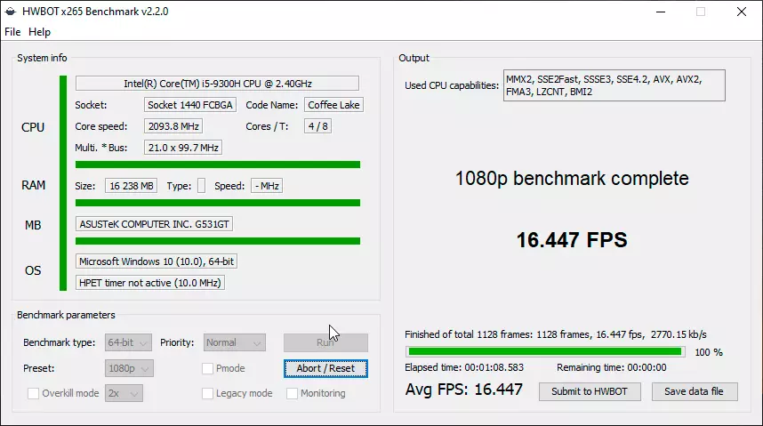 ASUS ROG STRIX GL531GT laptop: kompromisszum a teljesítmény és a költségek között 145_65