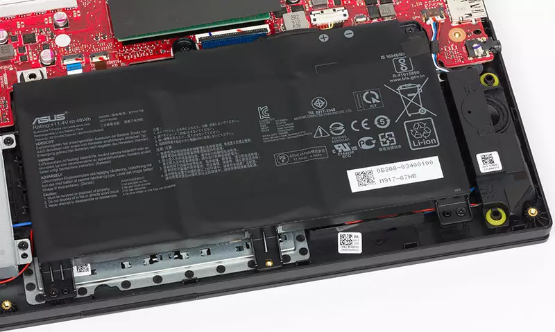 Laptop de Asus Rog Strix GL531GT: compromiso entre o rendemento eo custo 145_84
