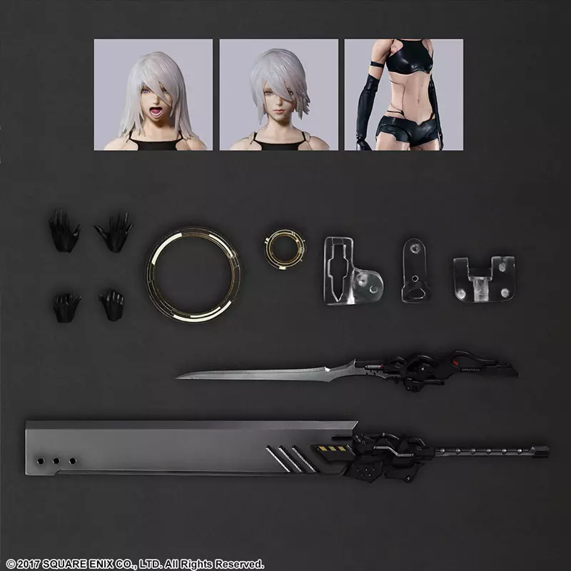 Bevæbnet skønhed - A2 Figur A2 fra Nier Automata 15032_4