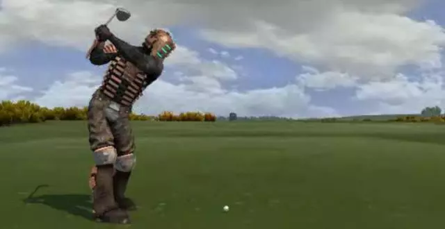 Hero Hero Hero Hero Li Tiger Woods Golf Simulatorê Golf bi vî rengî bi vî rengî ye, wekî ku dibe ku xuya bibe 16263_1