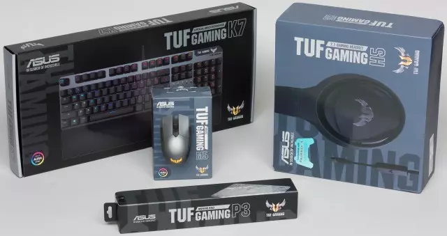 Все, що потрібно для розваг. Ігрова периферія Asus TUF Gaming - миша M5, килимок P3, клавіатура K7 і гарнітура H5 1750_60