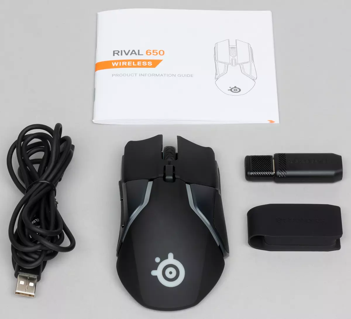 SteelSeries Rival 650 - 2つのセンサーと体重設定があるフラッグシップワイヤレスマウス 1753_2