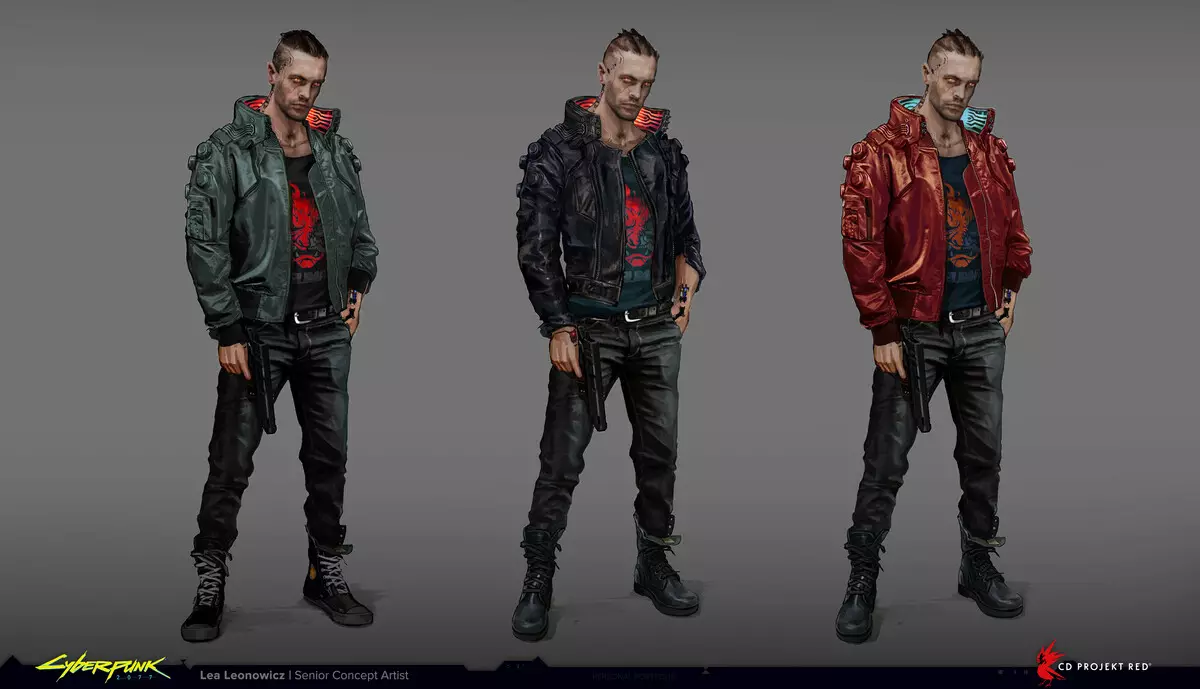 เขาไม่ใช่ Kiana Rivz You - ปรากฏแนวคิดศิลปะของ Johnny Silverted จาก Cyberpunk 2077 18162_11