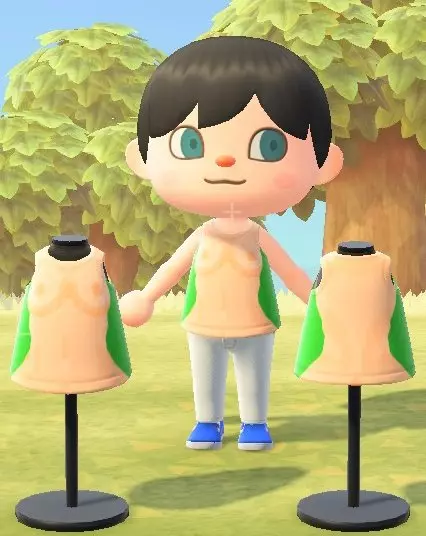 Hentai, leden, hoeden in de vorm van damesborsten, 2V van Nier Automata en andere voorbeelden van Folk Art in Animal Crossing: New Horizons 18357_9