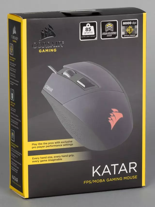 Corsair Katar: tělo myši 19870_1