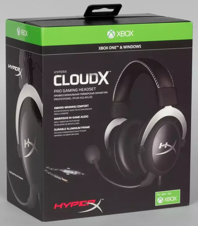 Hyperx Cloudx - headset pou jwèt ak mizik konpatib ak PC ak Xbox 20373_2