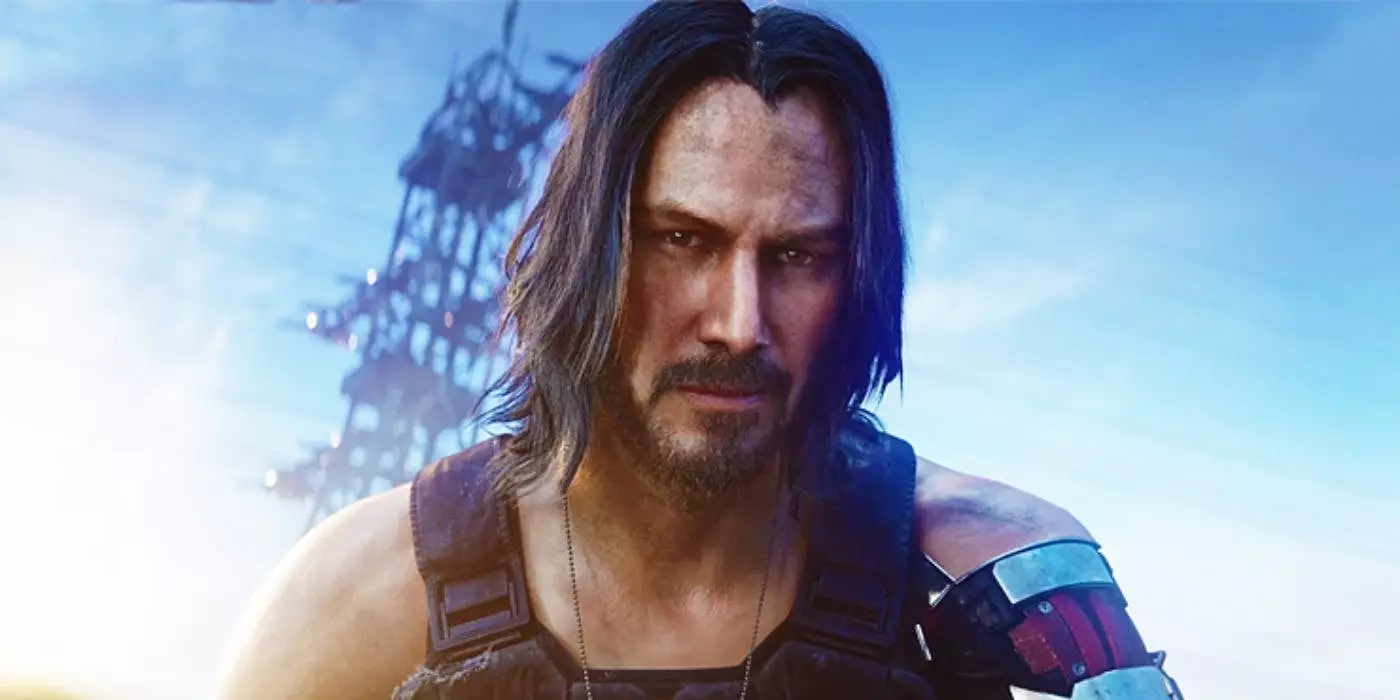 Keanu Rivz wujud di dunia Cyberpunk 2077. Pelakon adalah watak kanonik 20511_1