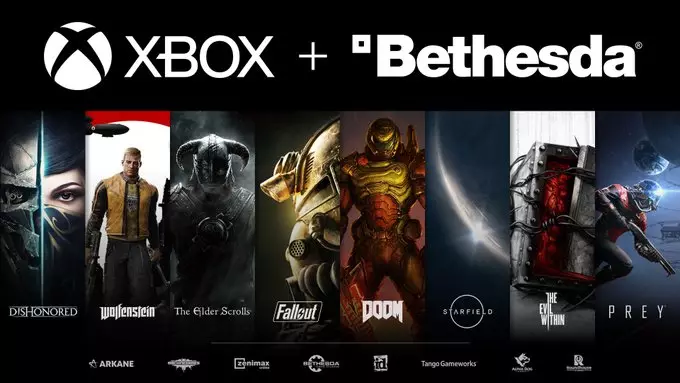 Microsoft Bethesda kirî! Xbox xwedan markayên xwe hene: Doom, Scrollên Pîr, Fallout, Wolfenstein û yên din