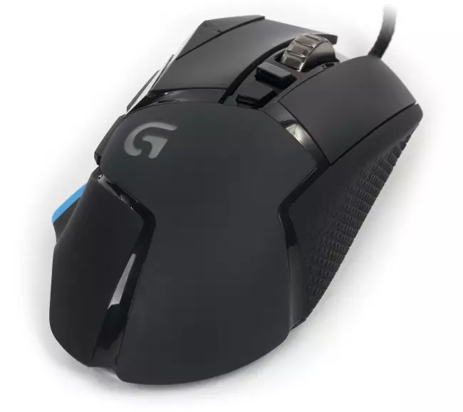 Logitech G502 - mbewa yowoneka bwino yowombera ndi mawilo awiri 21906_4