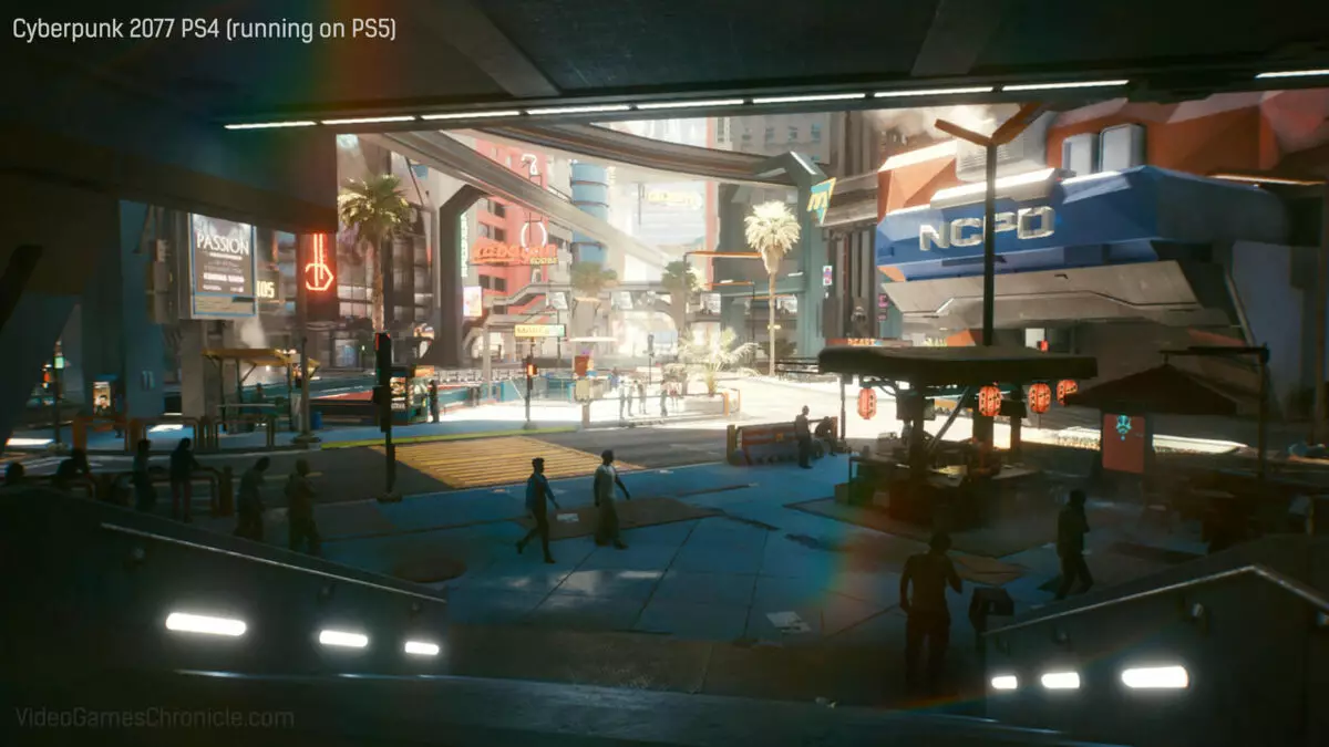 Cyberpunk 2077 no PS5 vs. PC. A versão PS5 não receberá modos gráficos, mas funcionará com uma frequência de 60 quadros por segundo 22490_2