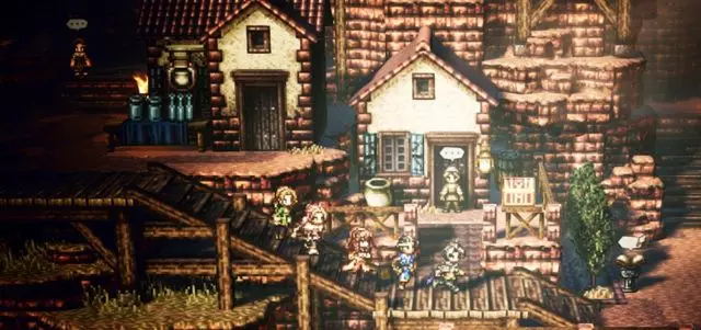 Mga pagtatasa octopath traveler - isang disenteng kahalili ng mga ideya ng mga klasikong japanese role-playing games 22629_1