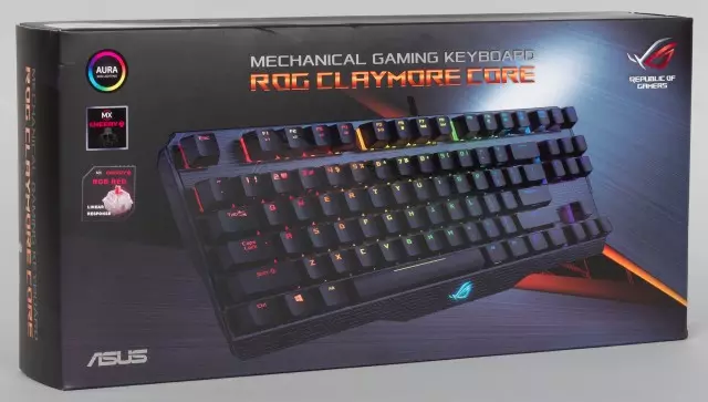 Asas ROG Claymore Isi - Keyboard Egwuregwu na Nkwado maka teknụzụ ARA 23331_1