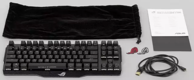 Asas ROG Claymore Isi - Keyboard Egwuregwu na Nkwado maka teknụzụ ARA 23331_2