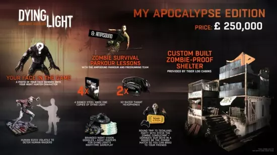 Колекційне видання Dying Light - My Apocalypse за £ 250 тис. 24210_1