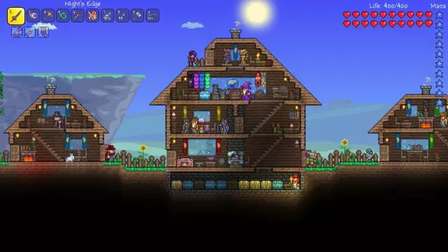 I-Terraria - umdlalo wesibili ku-Steam ngesilinganiso 