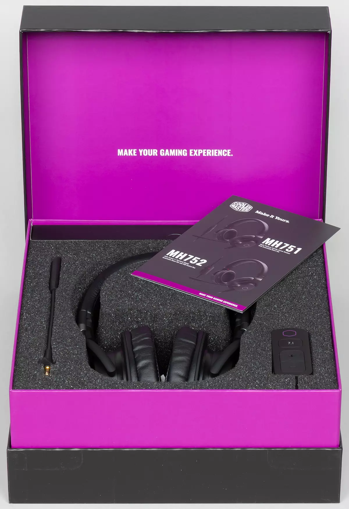 Cooler Master MH752 - Gaming headset kényelmes hanggal és széles kapcsolat lehetőséggel 2584_2