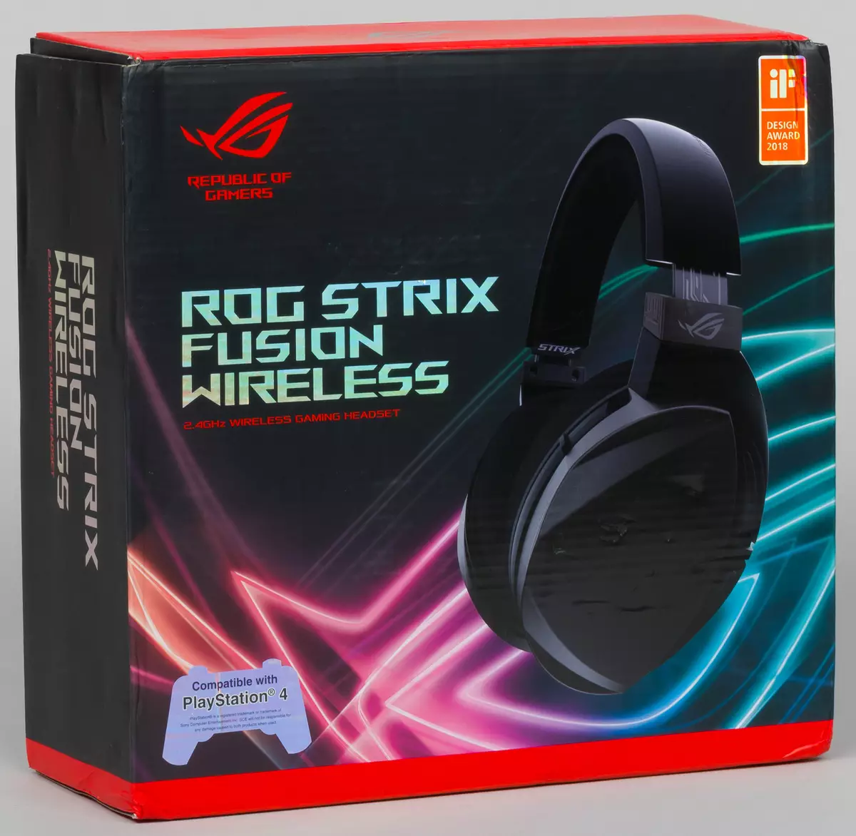Asus Rog Strix Fusion Wireless - Game Wireless Höfuðtól án tafar 2585_1