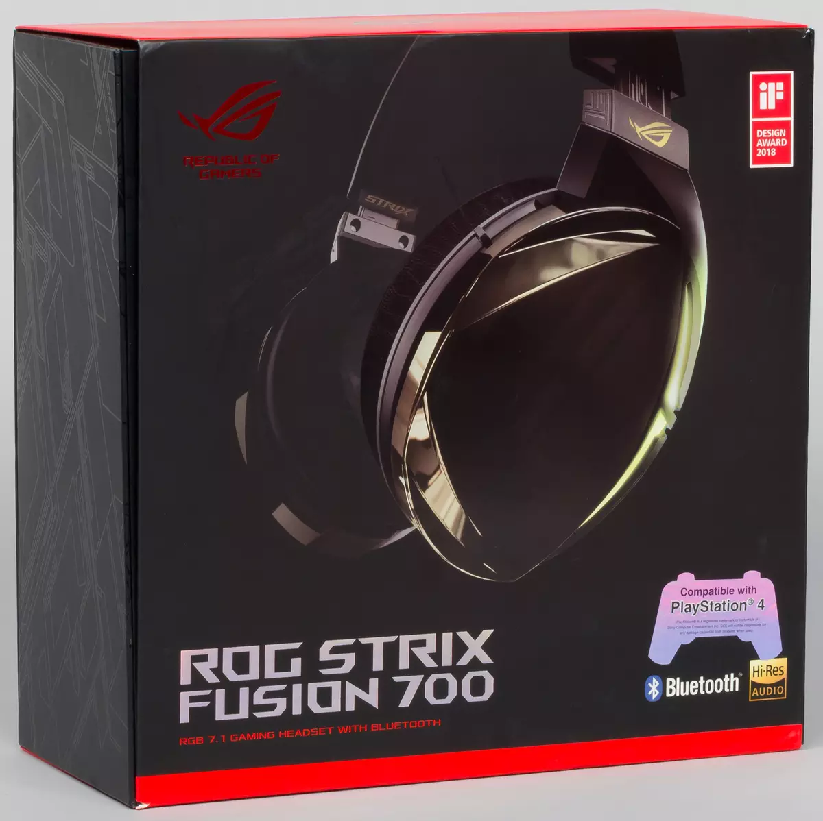 Asus Rog Strrix Fusion 700 - Նորաձեւ խաղային ականջակալ գեղեցիկ ձայնով 2586_1