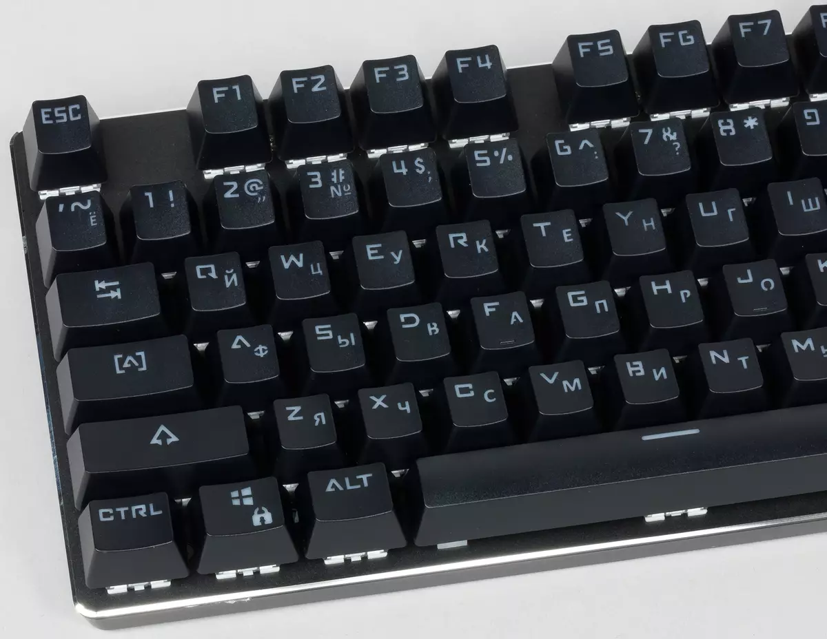 Rapoo V500RGB lydinys - kompaktiškas žaidimas Mechaninė klaviatūra su RGB apšvietimu 2589_5