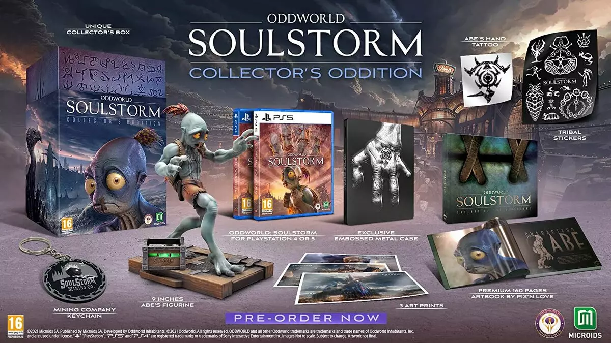 Dibentangkan Edisi Fizikal Oddworld Soulstorm 2658_3