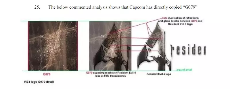 Capcom رہائشی برائی سیریز اور دیگر کھیلوں میں تصاویر کے غیر قانونی استعمال کے لئے درج کی گئی 268_2