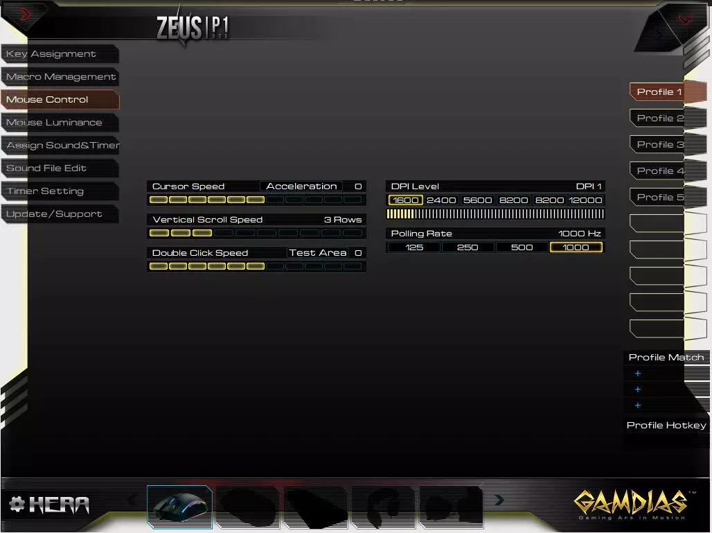 Gamdias Zeus P1 ภาพรวมเมาส์ของเมาส์และการเปรียบเทียบกับรุ่นที่อายุน้อยกว่า Zeus M1 2695_28