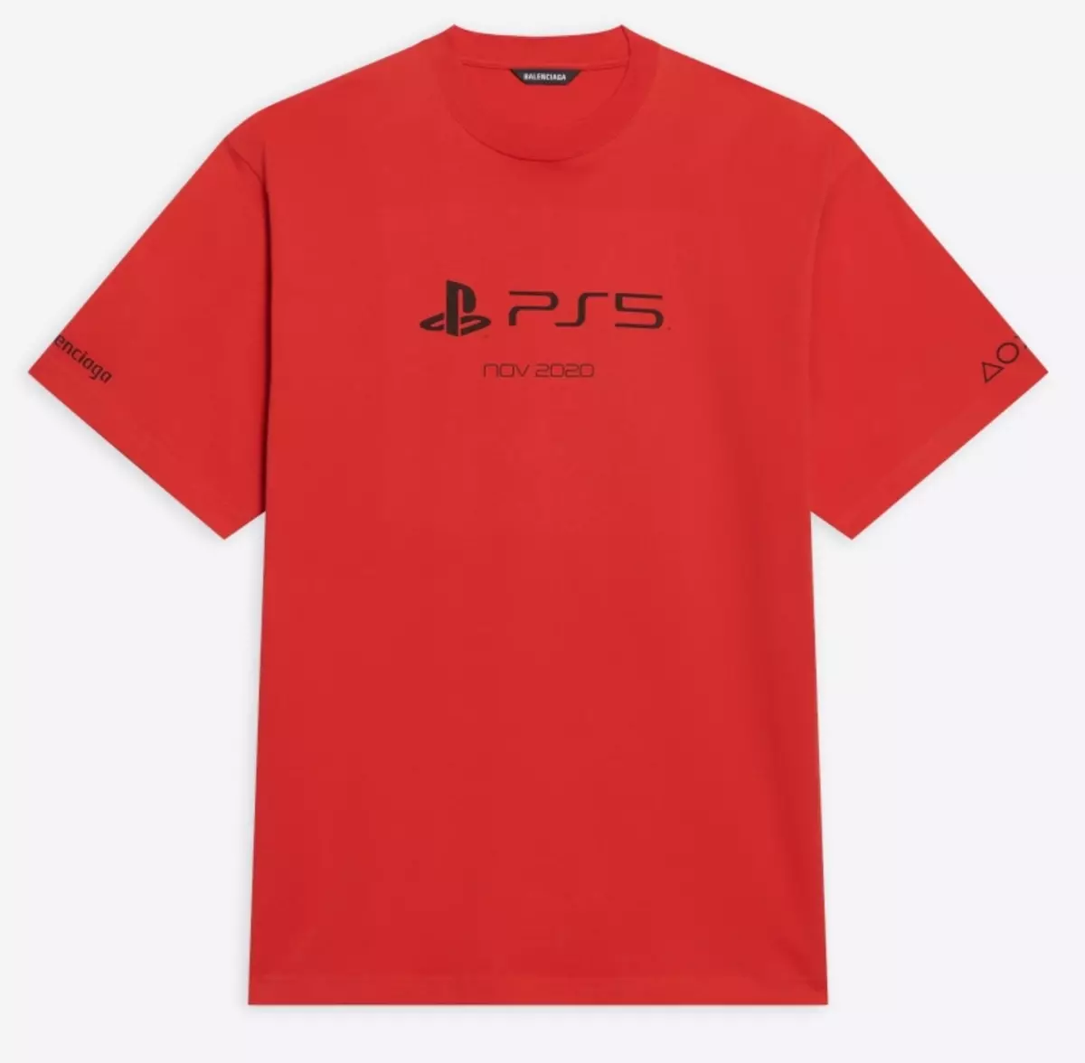 Alang sa tinuod nga soniboam. Ang bag-ong Playstation T-Shirt gisusi labaw pa sa PS5 2730_4