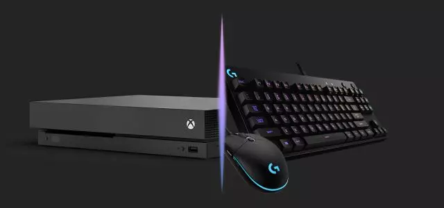 Microsoft na tipkovnici in podpori miške za Xbox One 27536_1